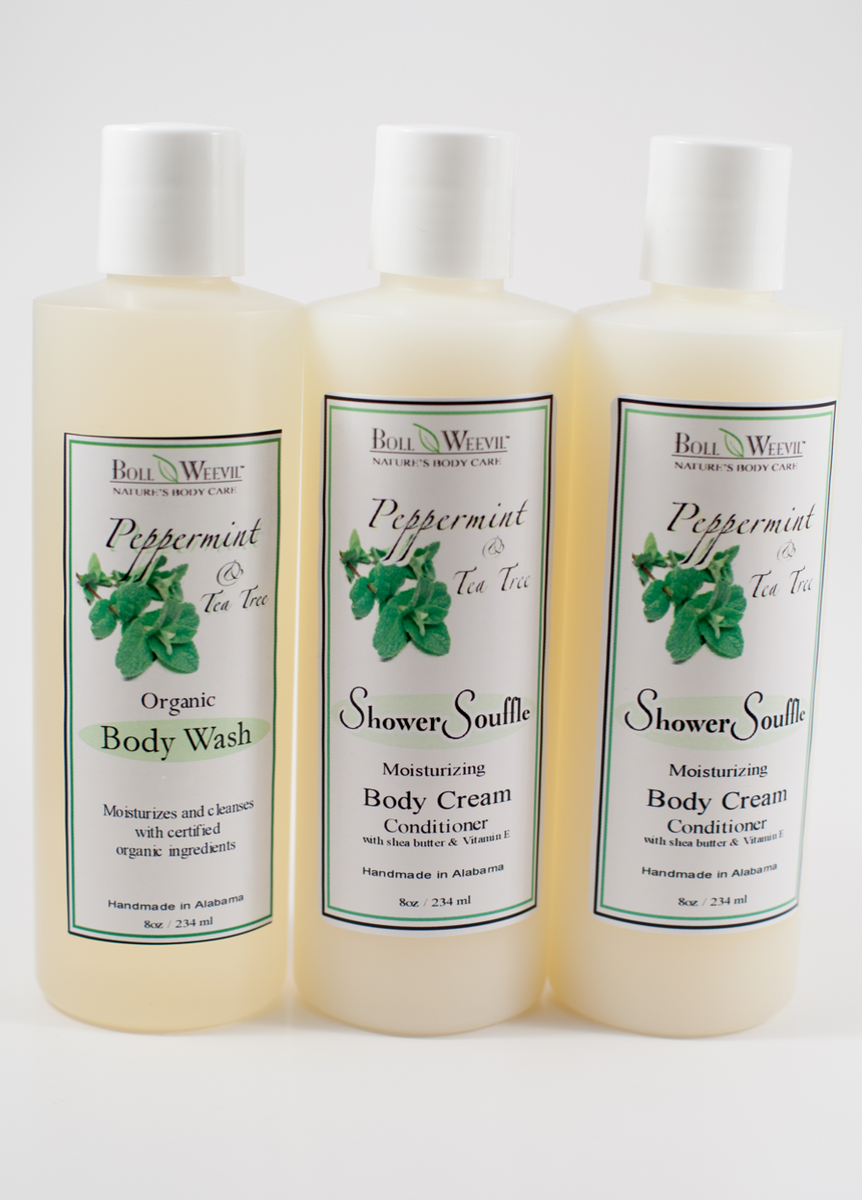 Peppermint and Tea Tree – Boll Weevil Soap Company